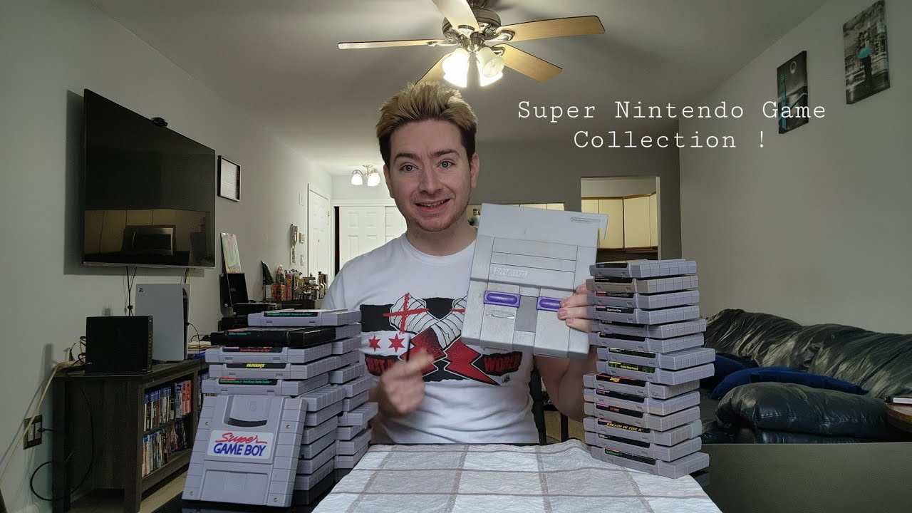 My Super Nintendo Game Collection : 36 Games Worth Owning ! - YouTube