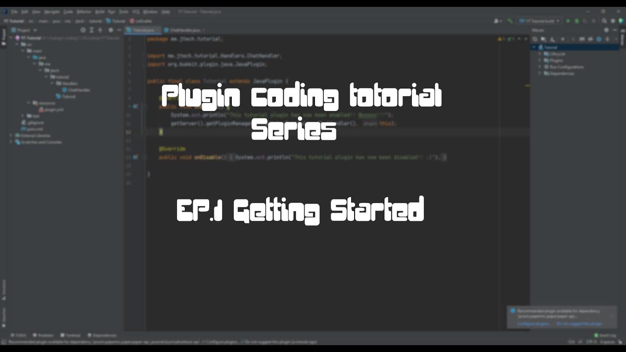 Plugin Coding tutorial: Getting Started! - YouTube