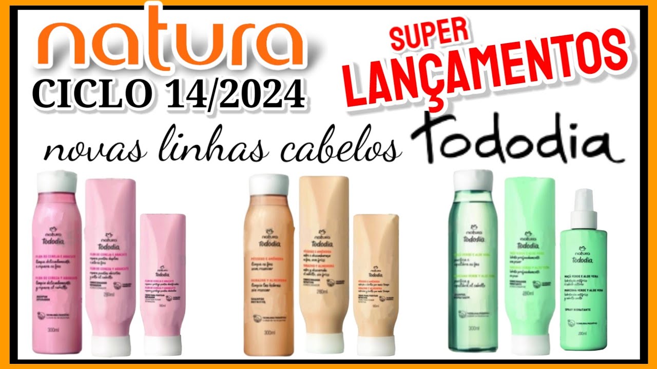 Natura CICLO 14/2024 Super Lançamento de 3 LINHA TODO DIA CABELOS 😱 ...