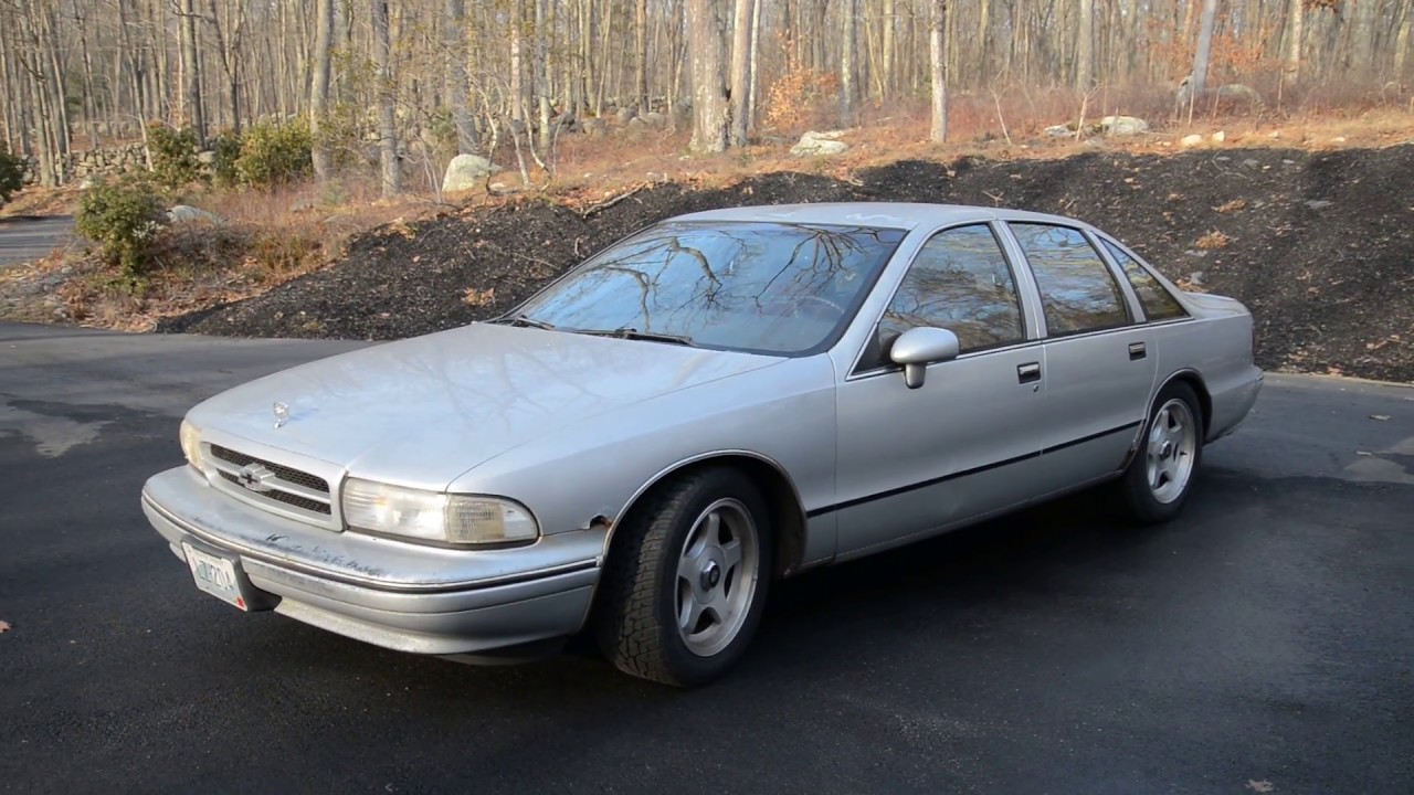 Driveway walk-around the 93 Caprice 9C1, part 1 - YouTube