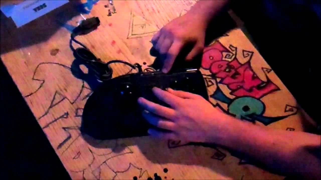 Sega 6 Button Arcade Stick Unboxing - YouTube