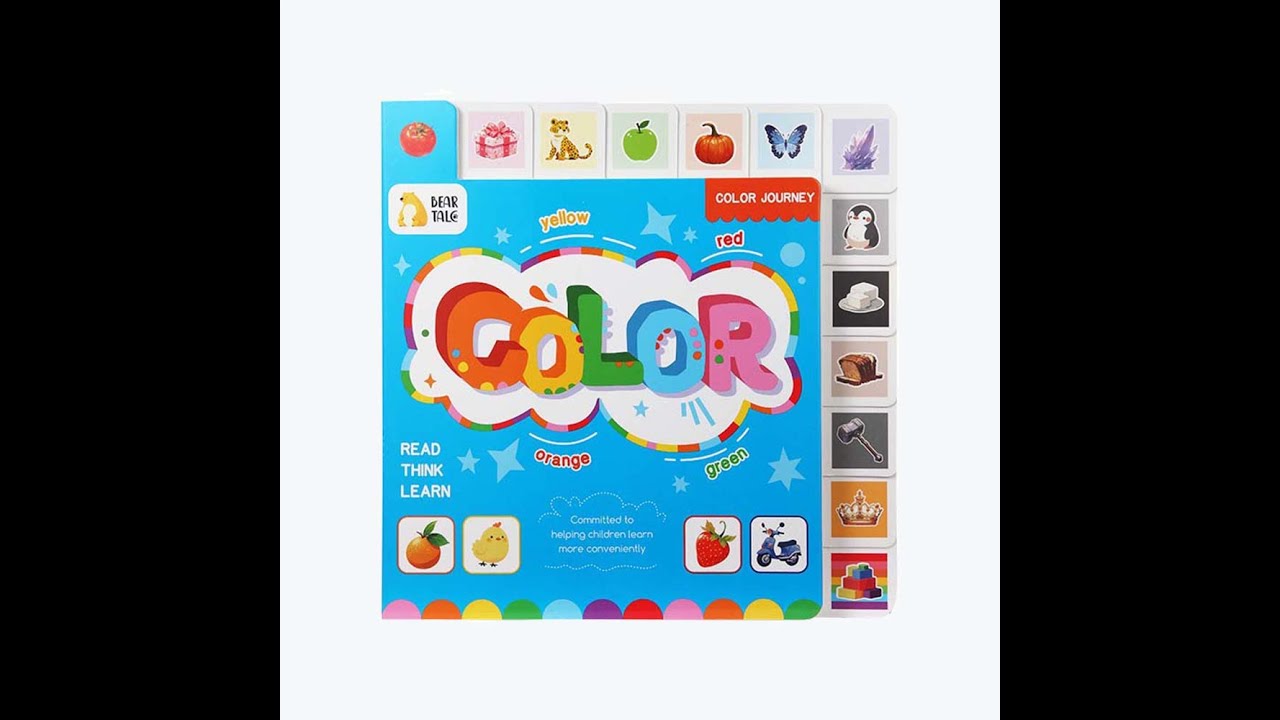 COLOR Tabbed Board Book - YouTube