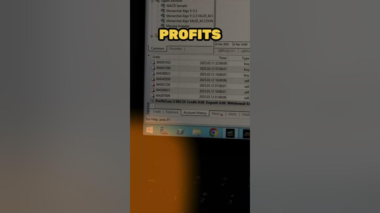 5000$ profit by forex Ea in one day #forex #propfirmtrading #expertoption #propfirm #proptrader ...