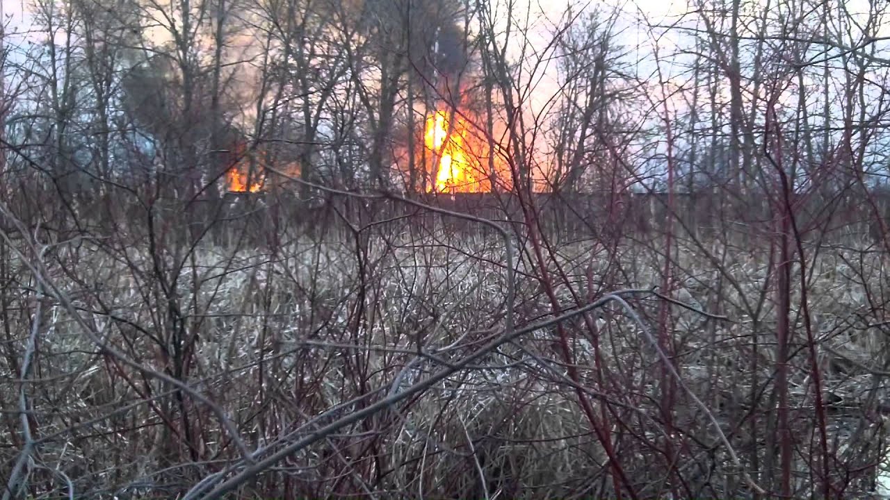 WILDFIRE AT ILLINOIS STATE BEACH - YouTube