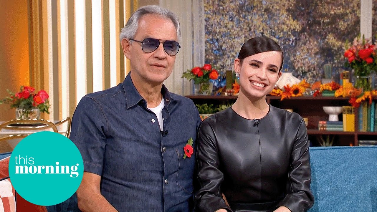 Andrea Bocelli & Sofia Carson on Creating Music Magic in New Album ...