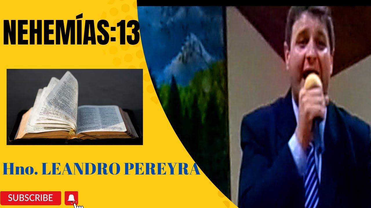 Hno. LEANDRO PEREYRA | 📖 NEHEMIAS:13 | CULTO DE JOVENES | #bíblia # ...
