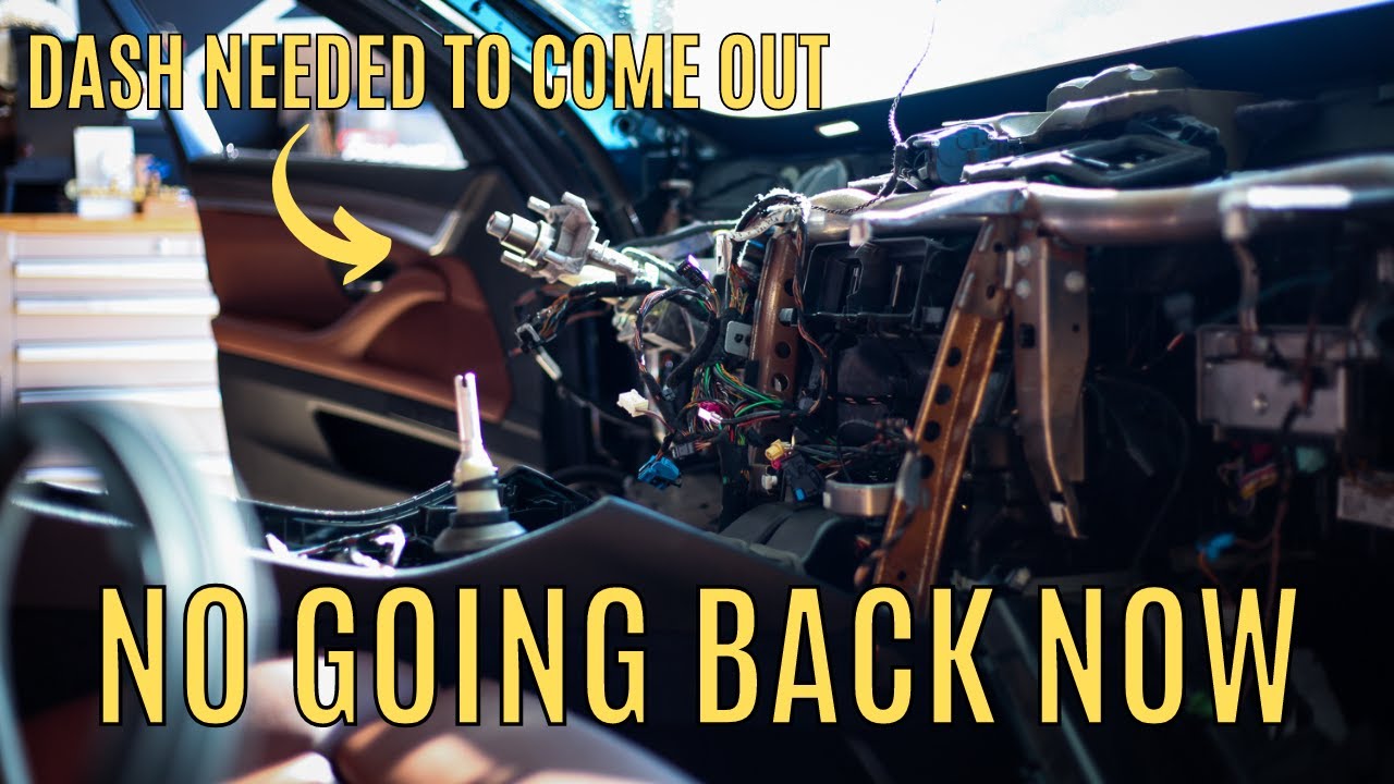i-ve-been-putting-this-mod-off-for-months-bmw-f10-dash-swap-youtube