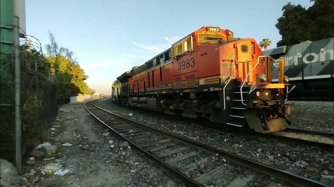3 trenes en Gomez Palacio + 1 en torreon con Ferromex BNSF y EMDX - YouTube
