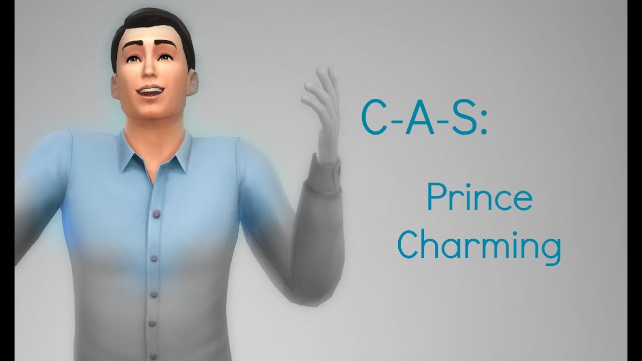 The Sims 4: Create A Sim | Prince Charming - YouTube