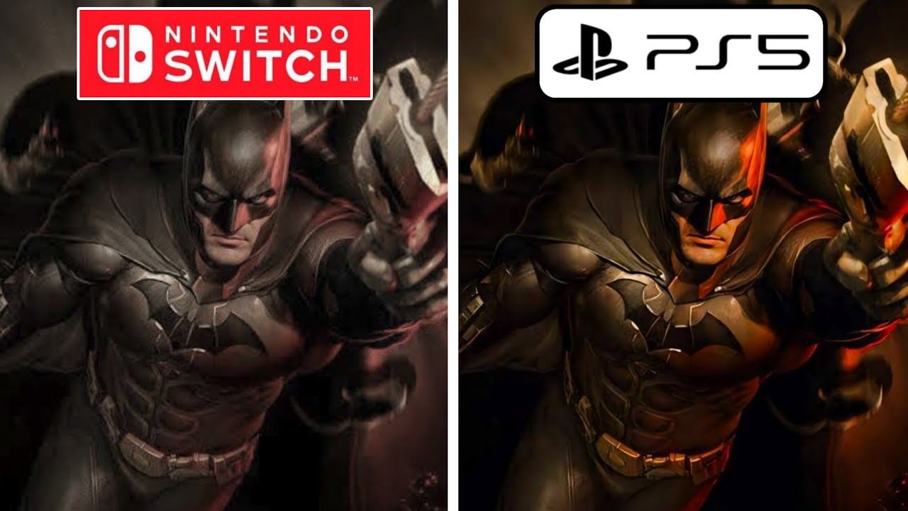 Batman Arkham Shadow PS5 vs Nintendo Switch Graphics Comparison - YouTube