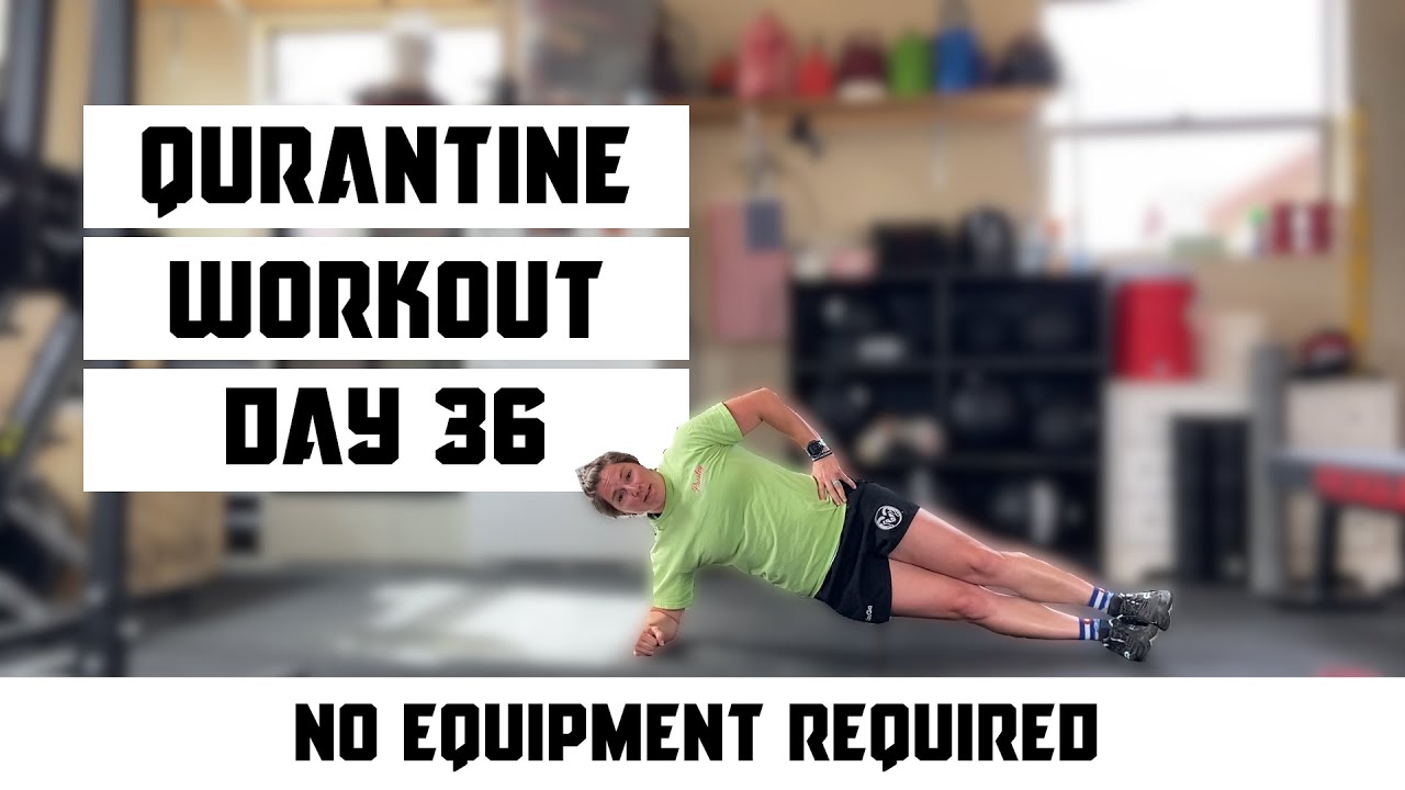 Crossfit MRF Workout at Home - All Body Strength Workout, No Equipment ...