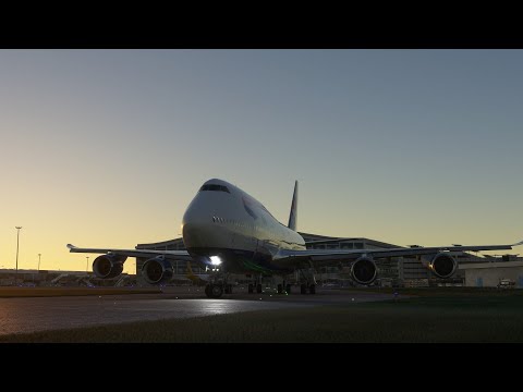 British Airways Boeing 747-8i (London - Riyadh) - Microsoft Flight Simulator 2020 (Stormy Landing)
