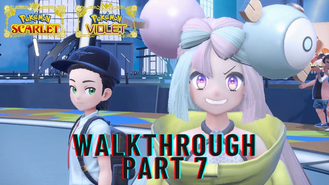 Pokémon Scarlet & Violet Walkthrough Part 7# Gym Leader Lono! The ...