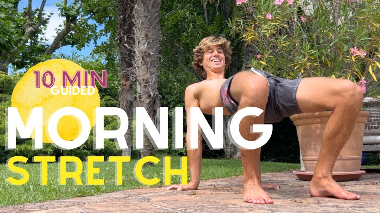 QUICK MORNING STRETCH for a STRONG & FLEXIBLE BODY. 10 min power-up ...