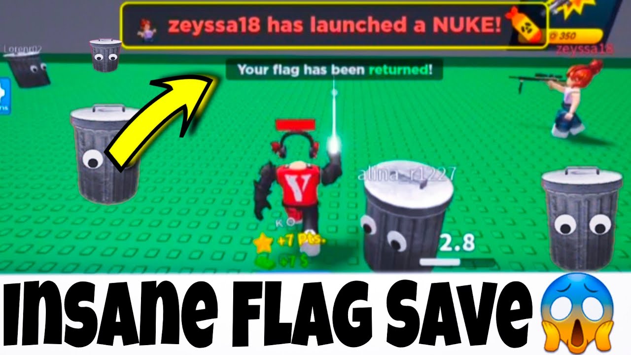 Flag Save in Roblox Underground War 2.0 - YouTube