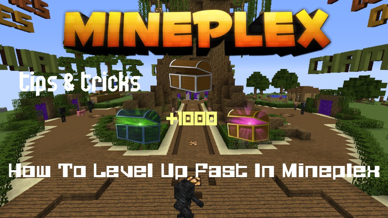 How To Level Up Fast On Mineplex [Tips & Tricks] - YouTube