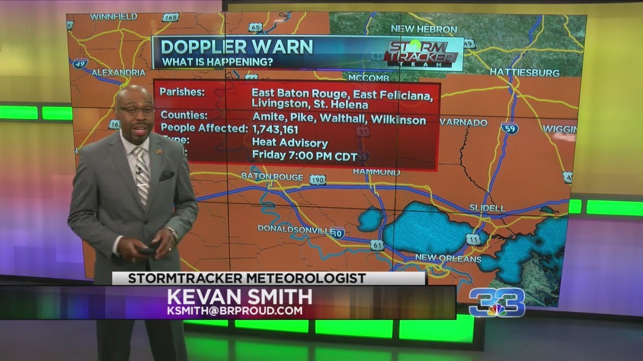 Heat Advisory Update - StormTracker Team Forecast (June 19, 2019) - YouTube