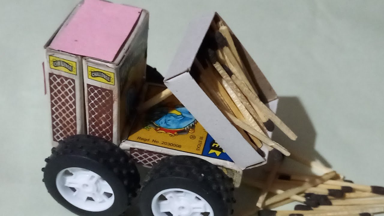 @tech99m99matchbox made city lorry truck//how to make matchbox truck ...