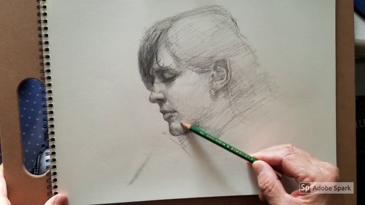 Drawing Process and Techniques Unveiled in Portrait and Horse Artworks ...