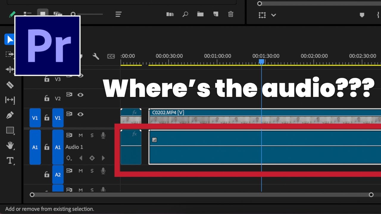 Why Can't You see Audio Waveforms in Premiere Pro? (Fixed!) - YouTube