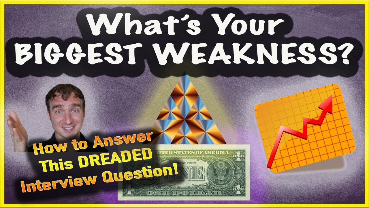 How to Answer "What's Your Biggest Weakness?" in a Job Interview - YouTube