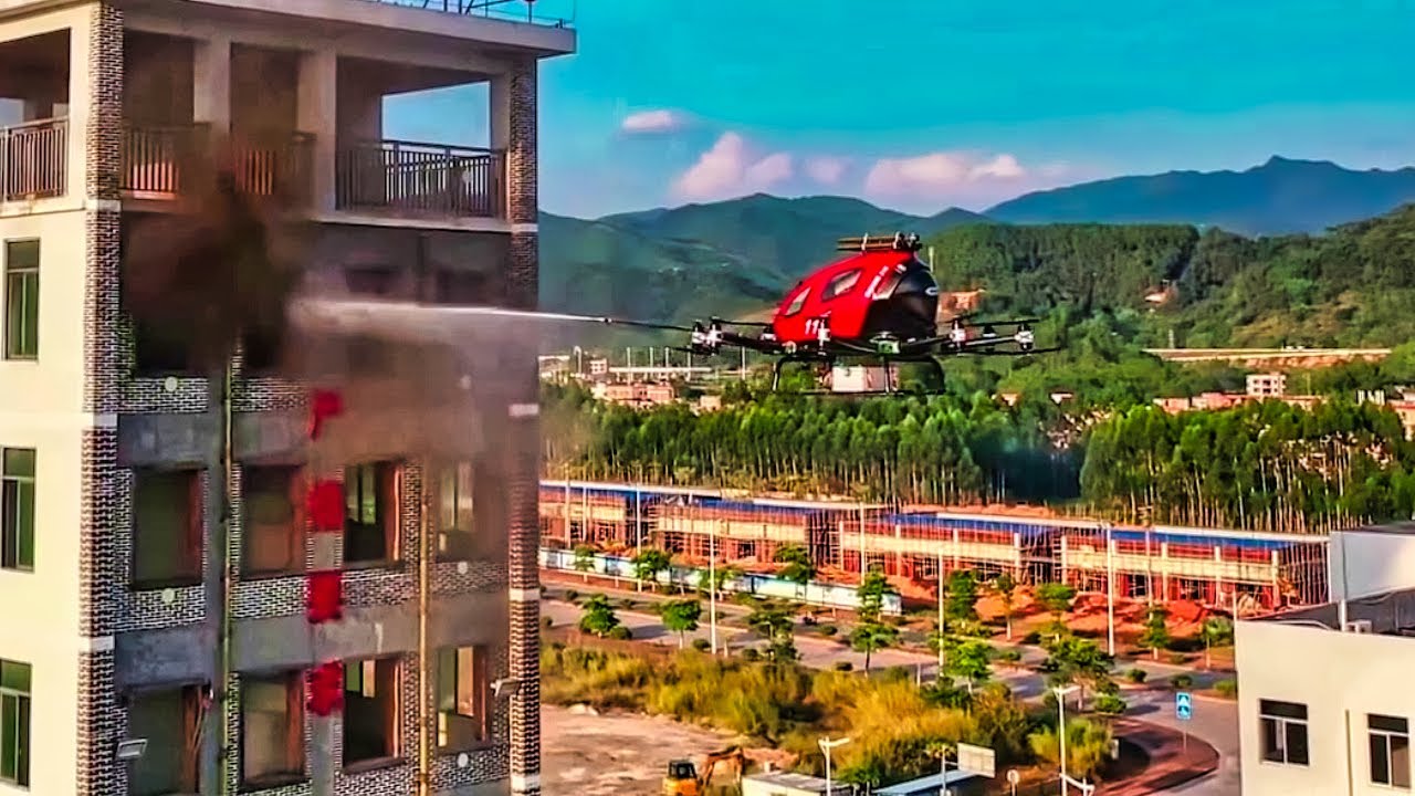 Fire Fighting Machines Amazing New Technology - YouTube