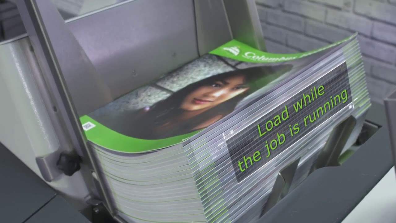 Neopost DS 600i Folding and Inserting System - YouTube