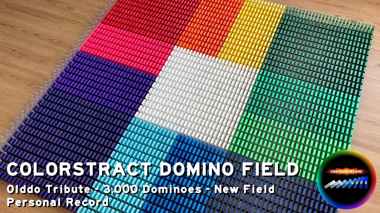 Colorstract Domino Field - Olddo Tribute - 3,000 Dominoes - New Field ...