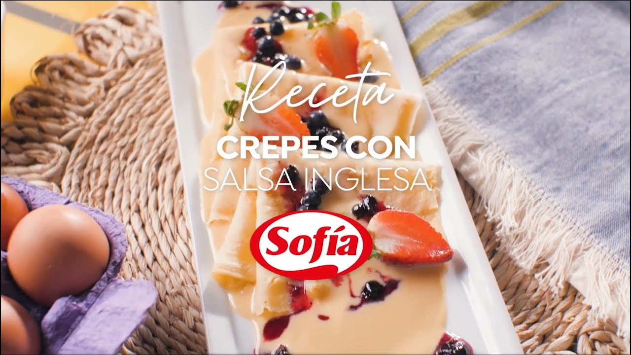 Deliciosos Crepes con salsa inglesa🥞 - YouTube