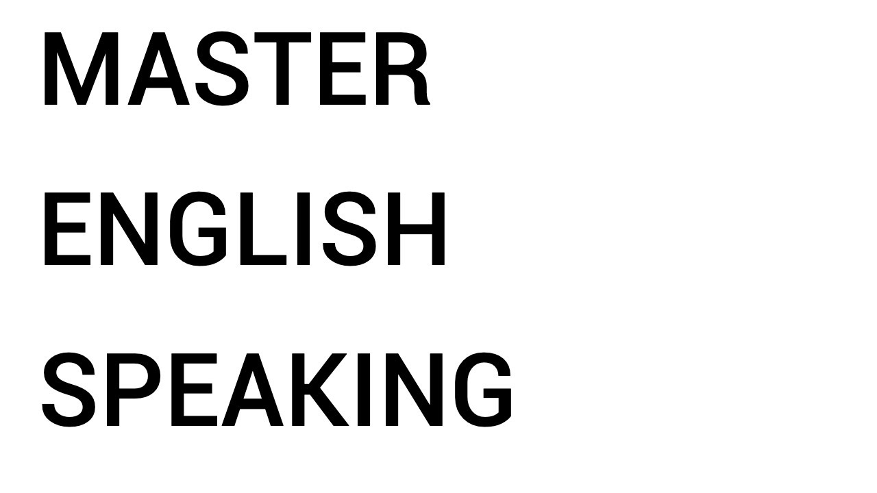 How to Use Mini Stories to Master English Speaking - YouTube