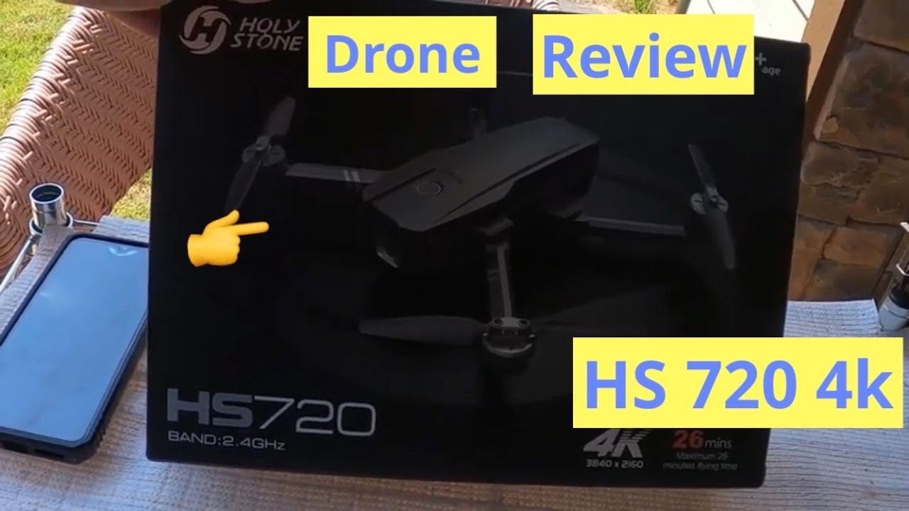 HS 720 4K DRONE TEST AND REVIEW - YouTube