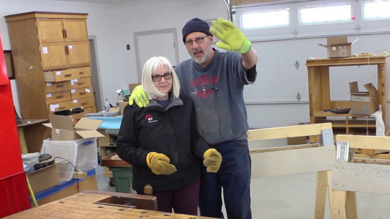 1987 Cabinet Maker's Workbench (Repair) with Sam Angelo - YouTube