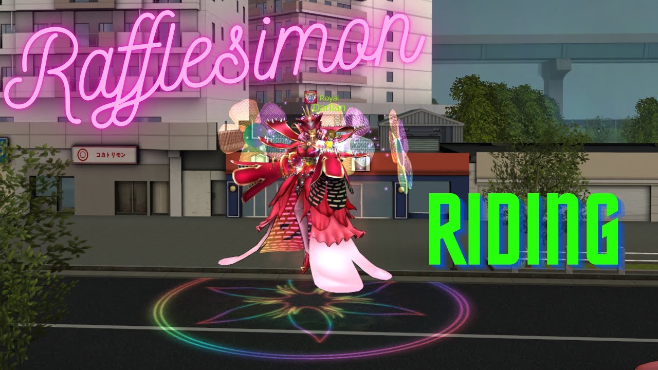 Digimon Masters: Rafflesimon ️ - Riding - YouTube