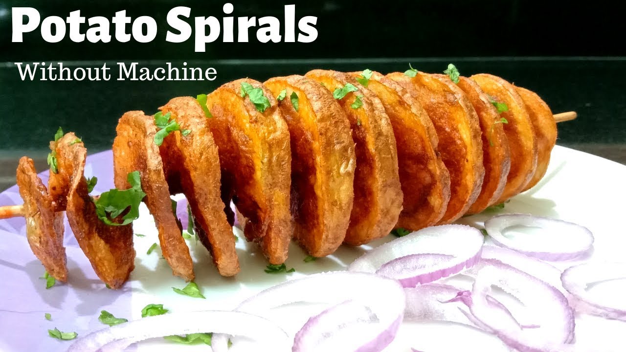 Potato Tornado At Home | Potato Tornado Without Machine| Street Style ...