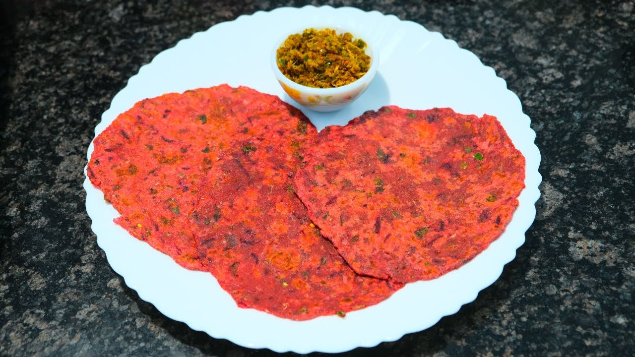 Paw Bhaji Paratha and Thecha Recipe | Mix Paratha Recipe | Namaste ...