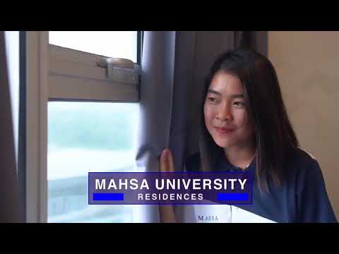 Mahsa University: 校内宿舍长什么样子
