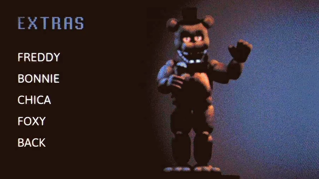 FNAF First Generation - Extras / All Animatronics - YouTube