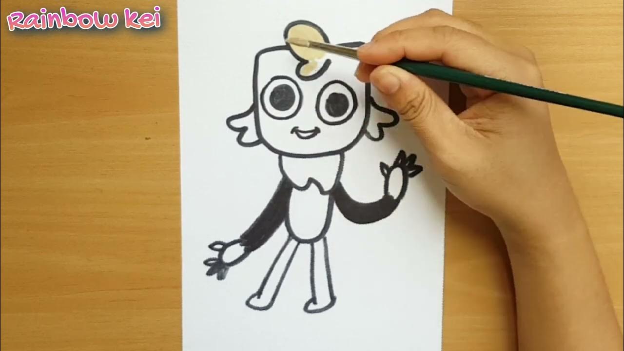 How to draw Goob from Dandy's world - YouTube