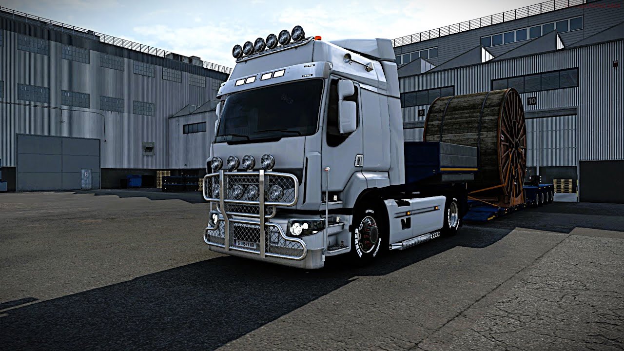 ETS2MP Renault premium heavy load driving #5 Euro Truck Simulator 2 ...
