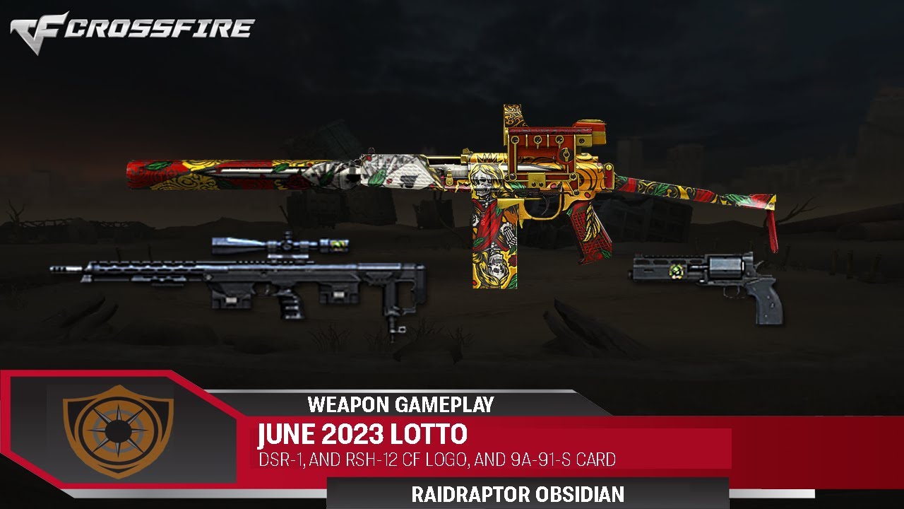 June 2023 Lotto ft. DSR-1/RSH-12 CF Logo & 9A-91-S Card | Gameplay ...