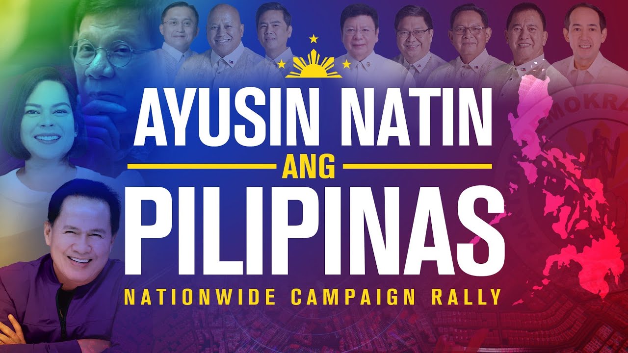 LIVE: PDP Laban - Duterte Senatorial Slate Rally sa Zamboanga Sibugay ...