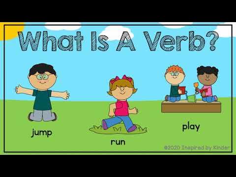 What is a Verb? (Verbs for Kindergarten/First Grade) - YouTube