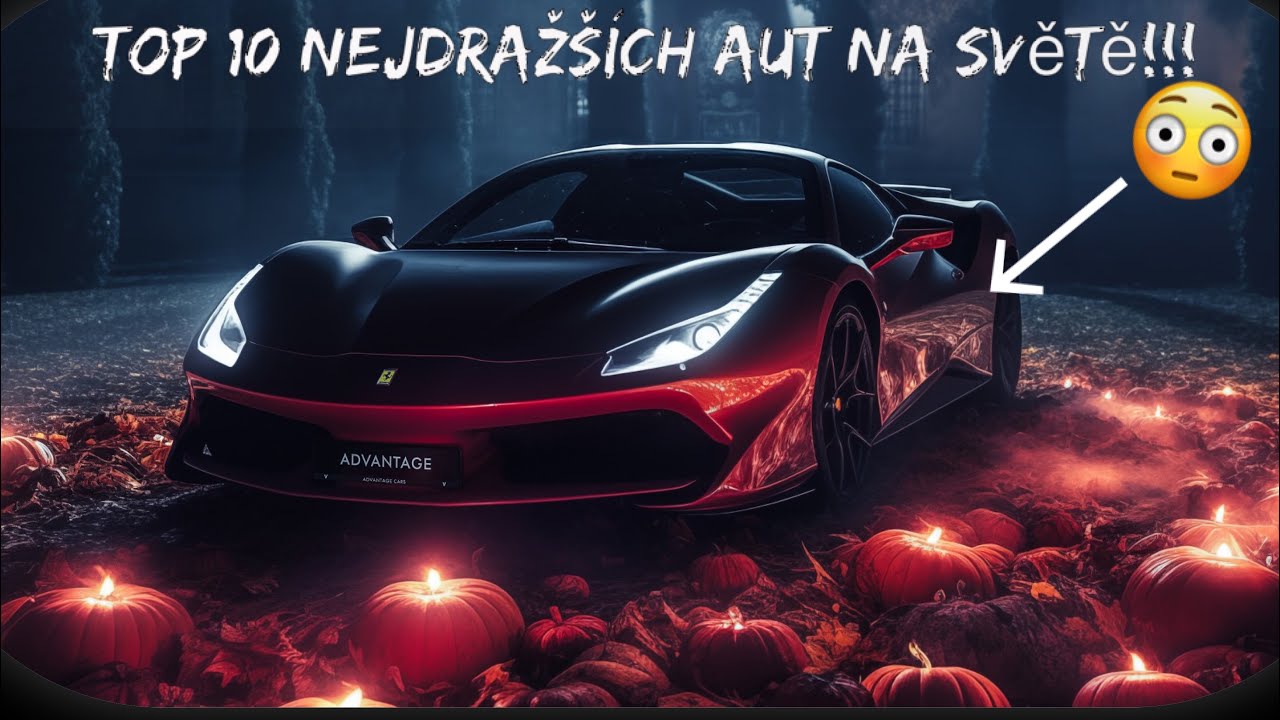 TOP 10 Nejdražší Auta Světa! - YouTube