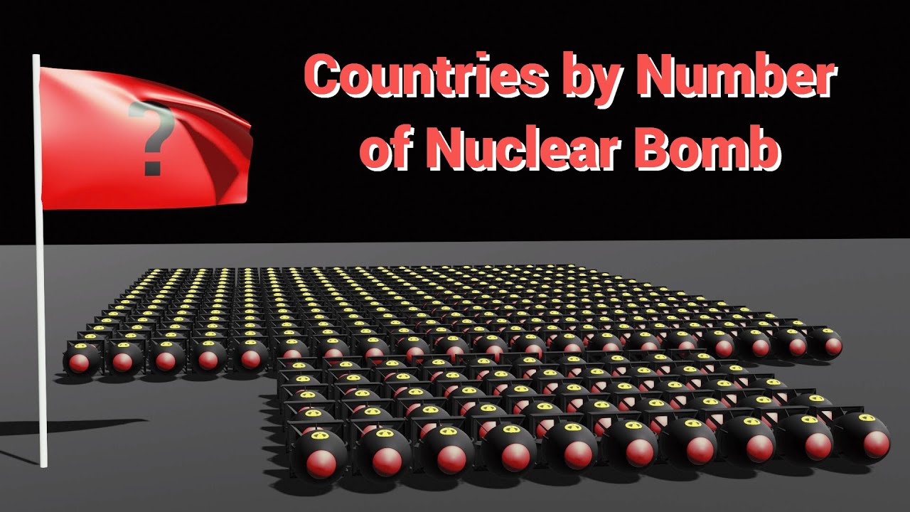 Top countries by number of the nuclear bombs 2023 | Countires by number ...