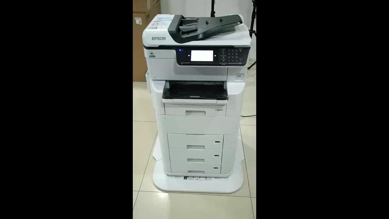 Epson WorkForce Pro WF-C878R Printers: Setting Up & Using Scan to PC ...