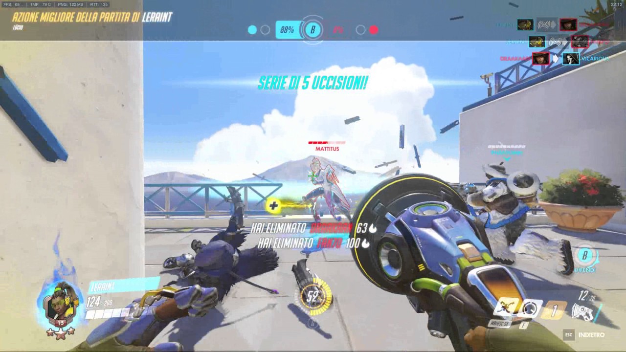 Overwatch - Lucio Potg: Frozen Mercy - YouTube