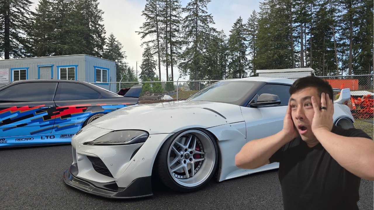 Finally seeing the Illiminate built A90 Supra! - YouTube