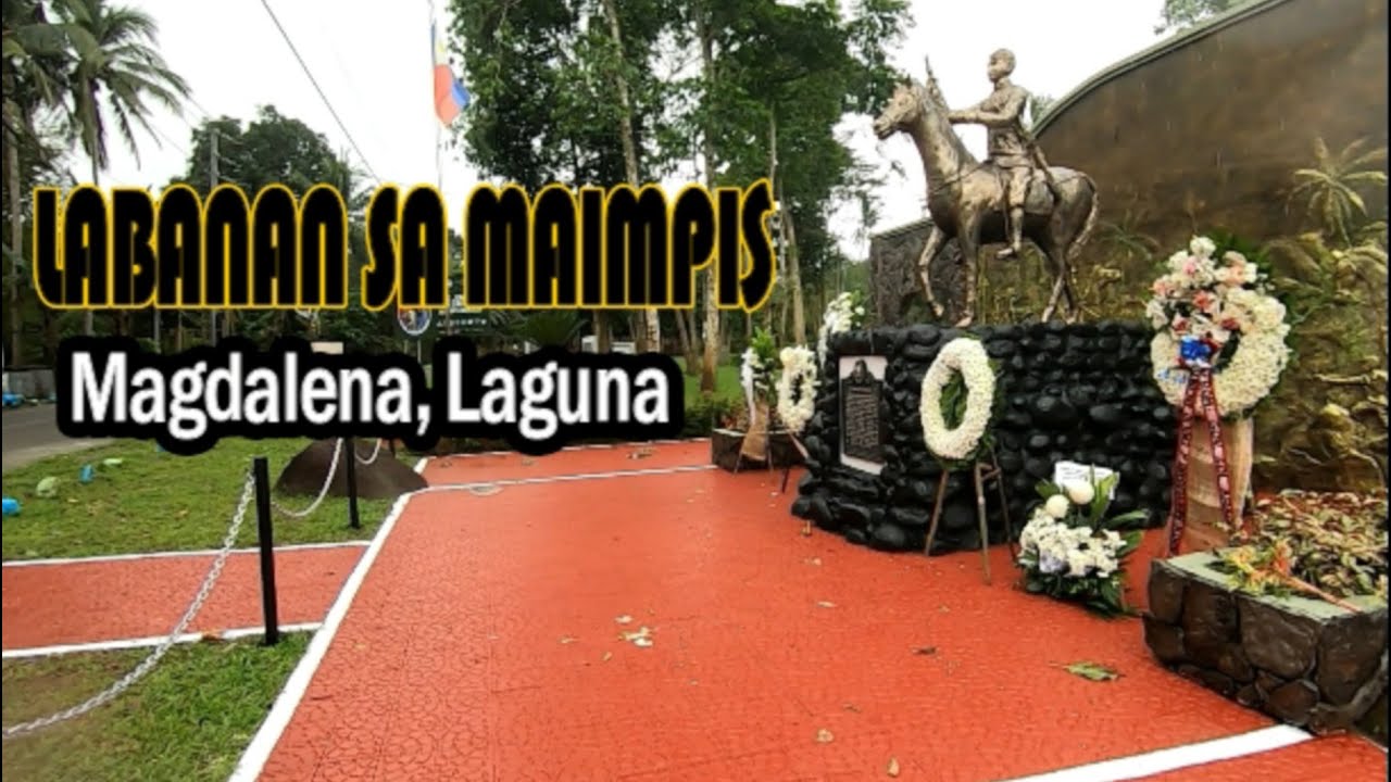 LABANAN SA MAIMPIS, MAGDALENA, LAGUNA || EMILIO JACINTO - YouTube