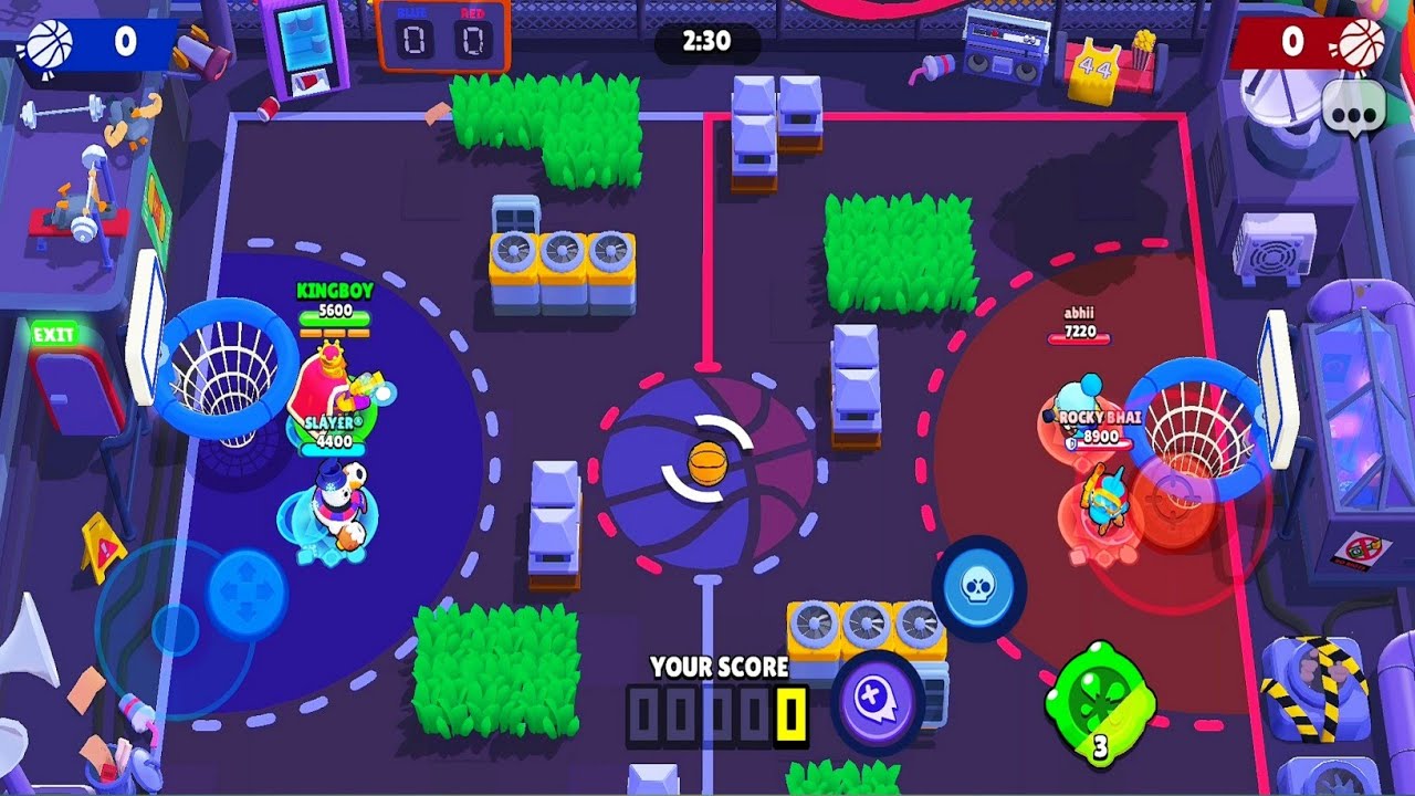 Brawl Stars Pizza planet New update - Basket Brawl event fun Android ...