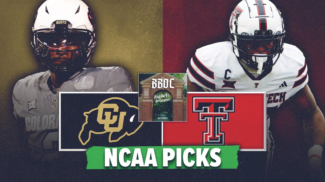 Colorado vs Texas Tech BEST BETS! College Football Week 11 Picks ...